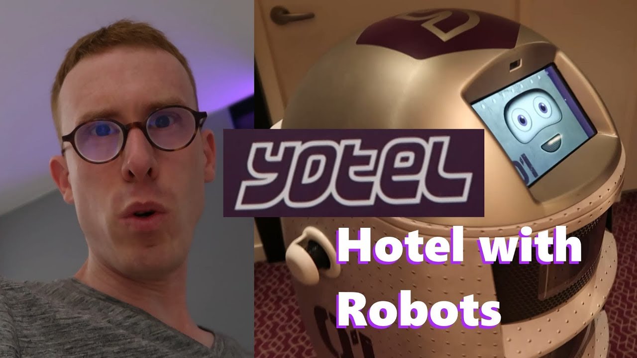 Yotel Singapore - I got ROBOT room service in this First Class Hotel ...