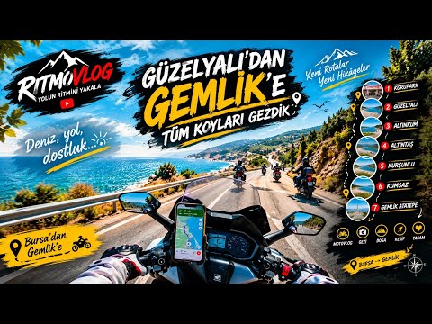 RitmoVlog  Güzelyalı'dan Gemlik'e Tüm Koyları Gezdik