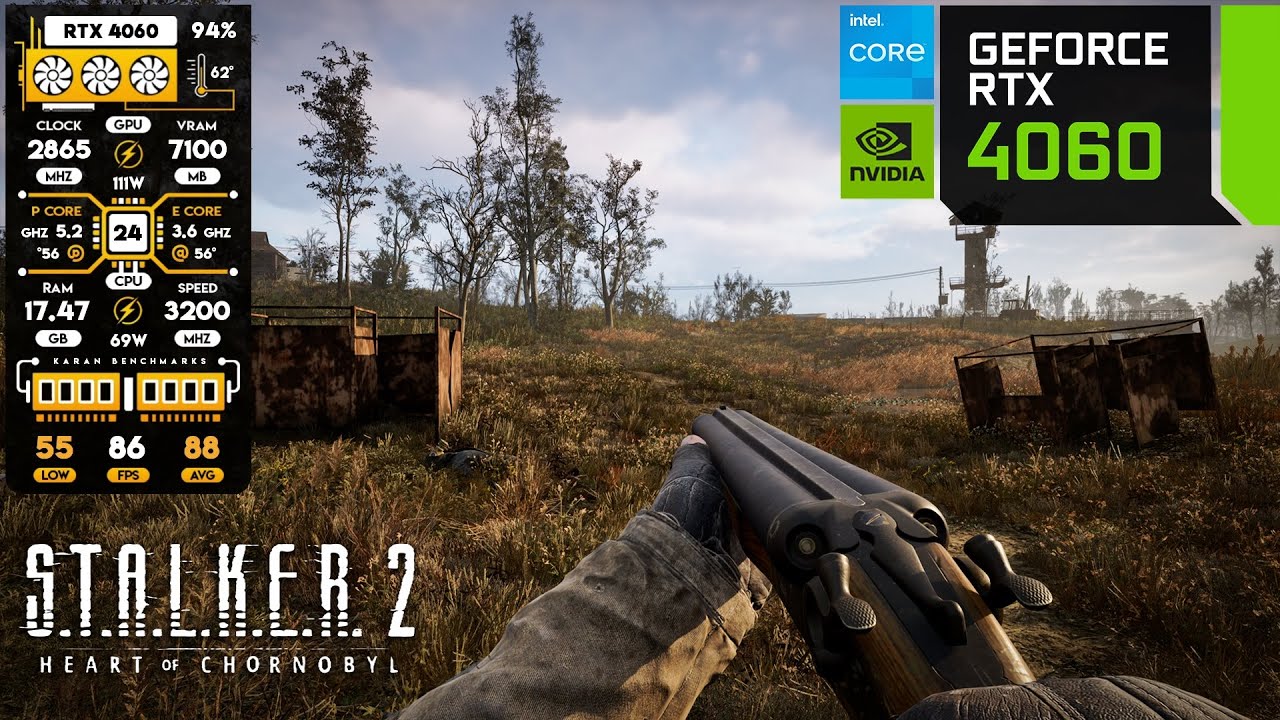 STALKER 2 on RTX 4060 - Insane UE5 Graphics! #pcgamepasspartner - YouTube