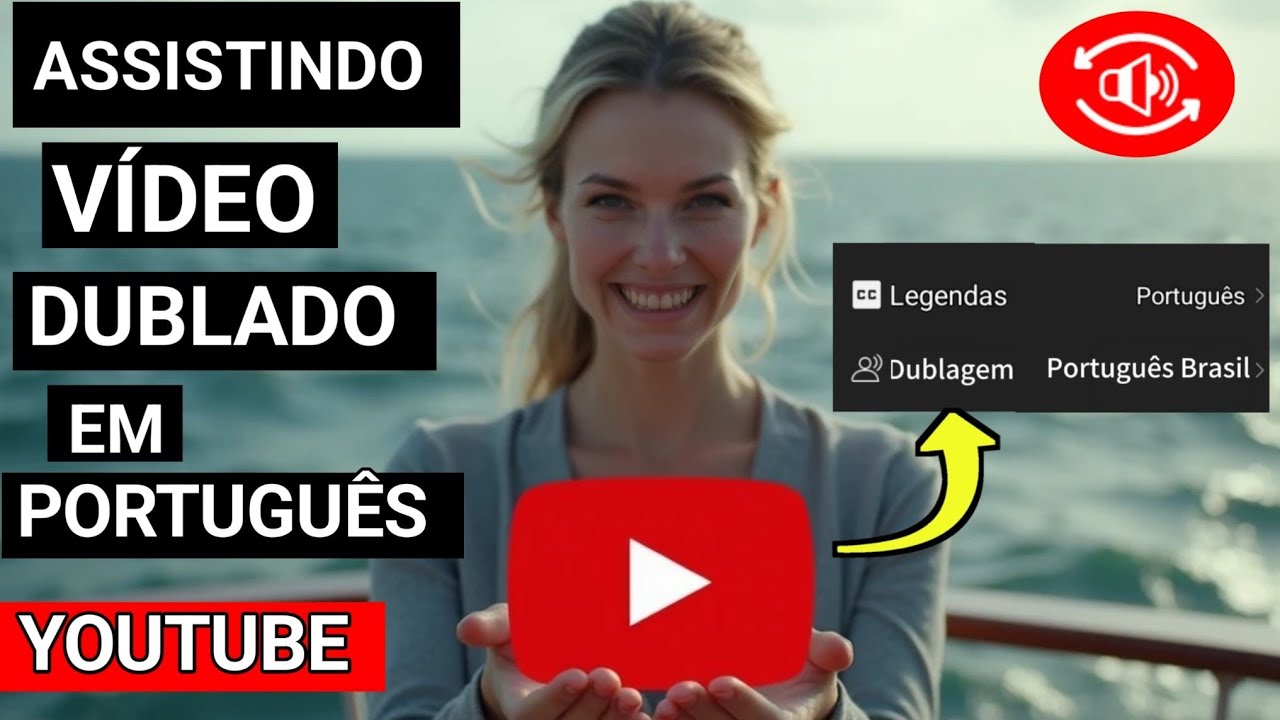 como assistir qualquer vídeos dublagens no YouTube para Português ...