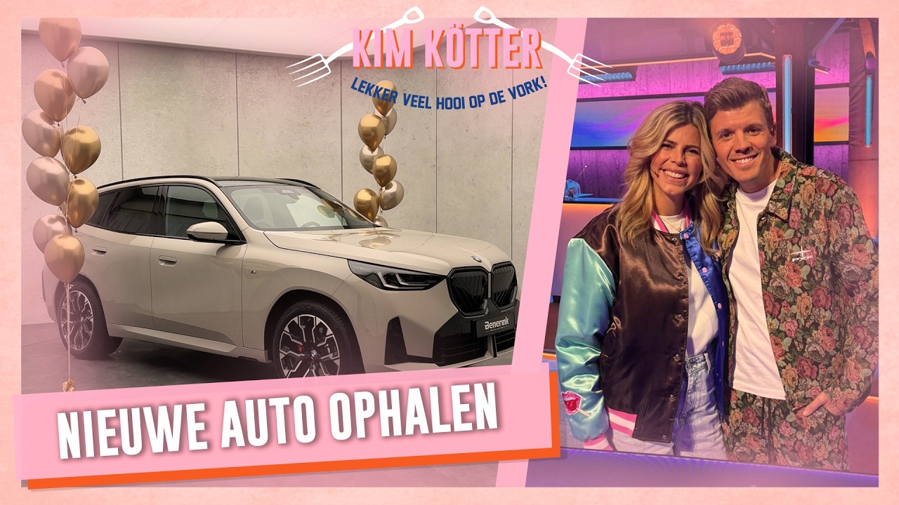 Te gast bij nieuw TV-PROGRAMMA & Onze nieuwe auto's ophalen! #329 | Kim ...