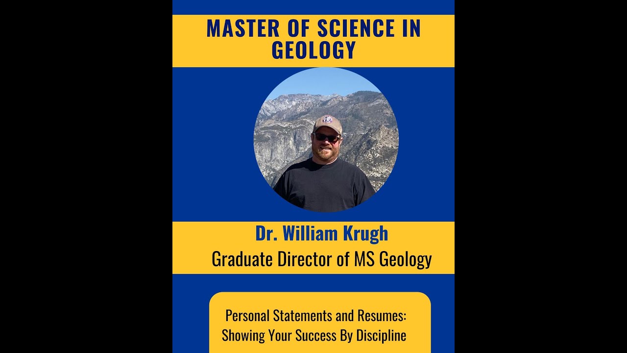 Graduate Programs in Sciences (STEM) - Geology - YouTube