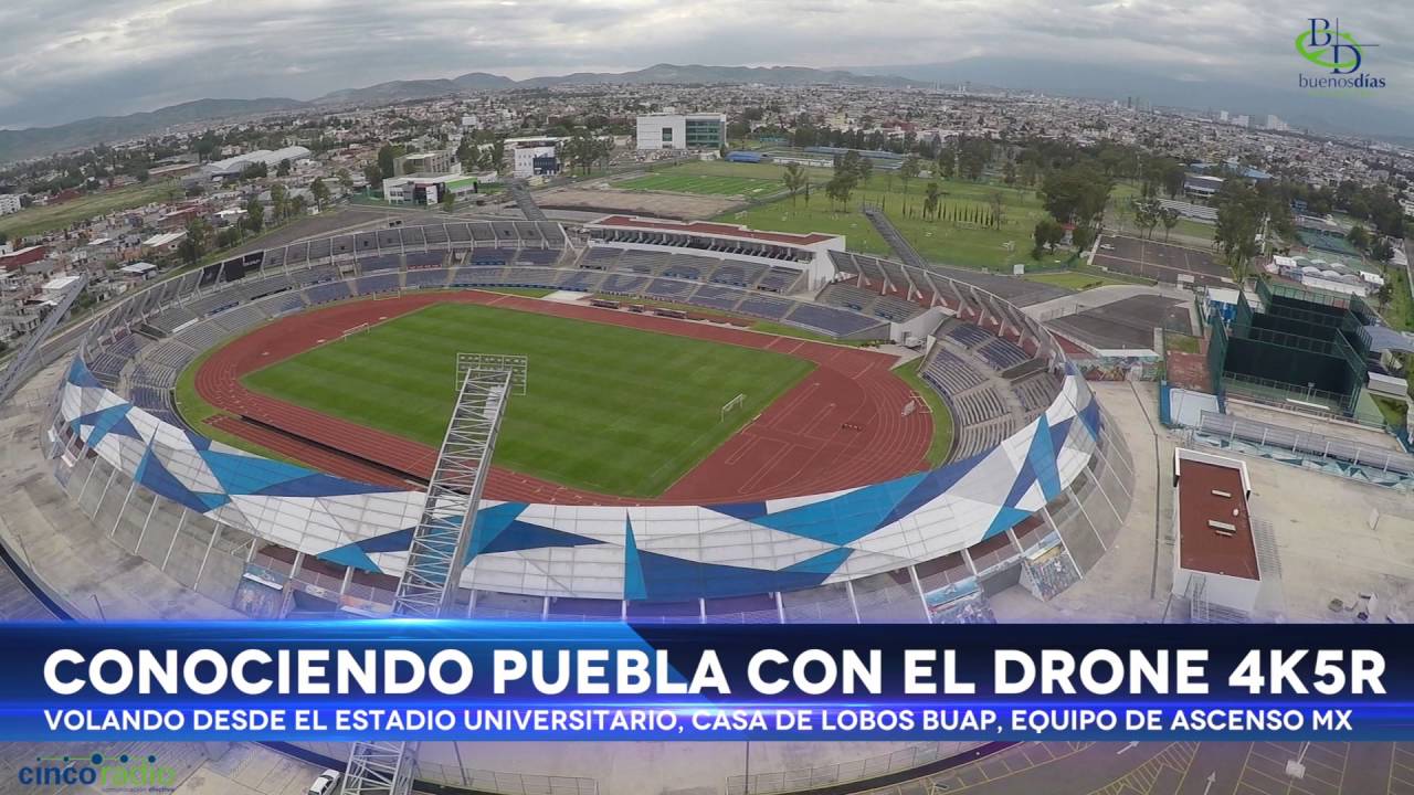 Desde los aires les presentamos la casa de los Lobos Buap #Dron4K5R ...