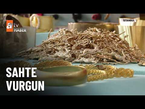 Sahte altın imalatçısına suçüstü - atv Ana Haber 11 Nisan 2026