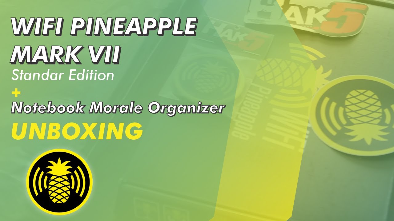 Hack5 Wifi Pineapple Mark VII Standar Edition + Notebook Morale ...