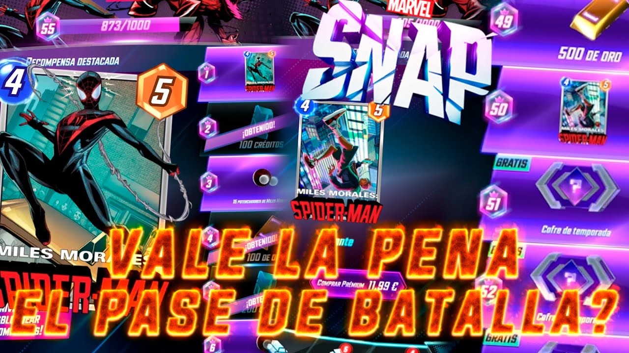 ¿VALE LA PENA COMPRARSE EL PASE DE TEMPORADA? - MARVEL SNAP - YouTube