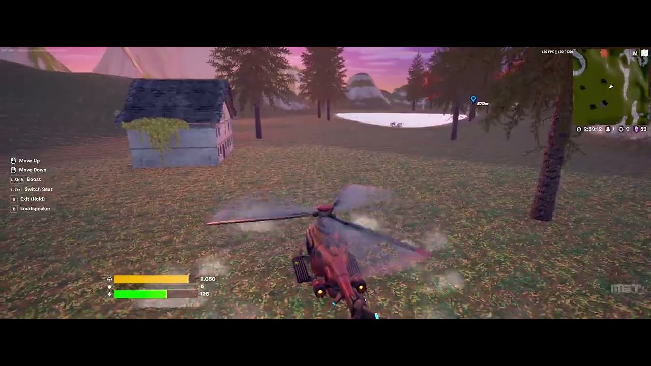 FORTNITE NITEZ: MINIGUN LOCATION [ITEMS ARE RANDOM NOW] - YouTube