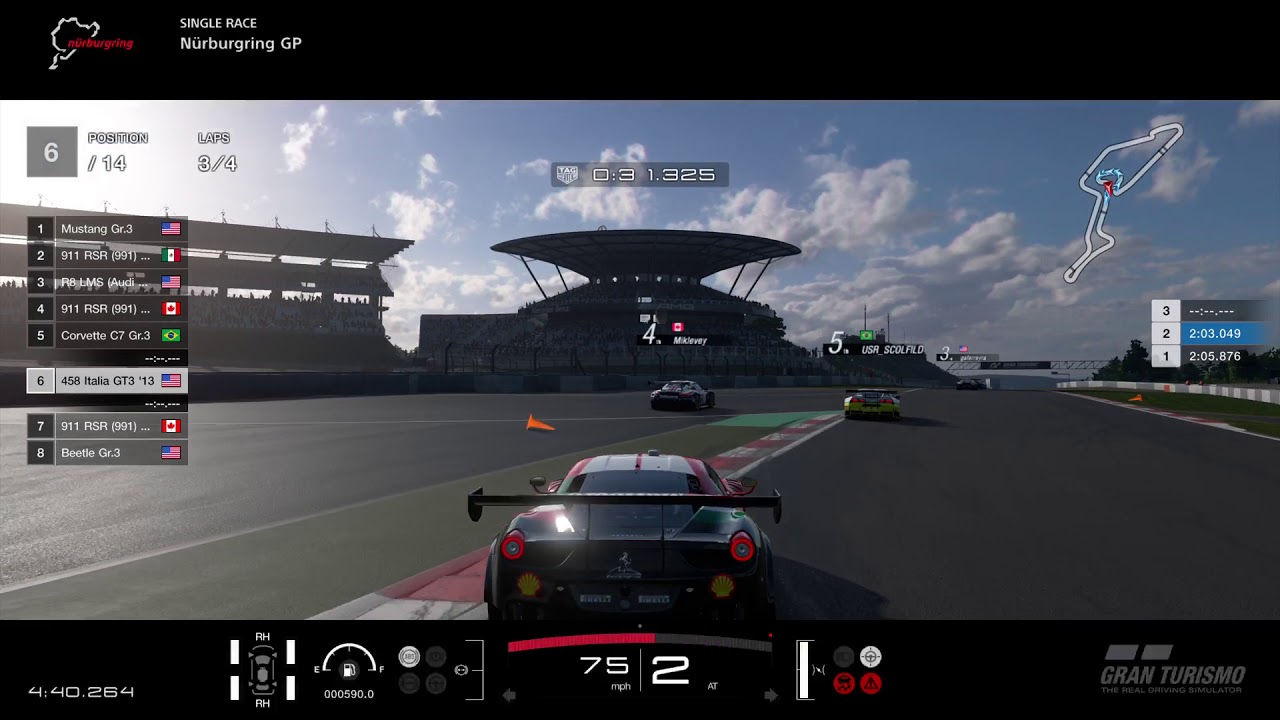 Group 3, Daily Race B - Ferrari 458 GT3 - YouTube