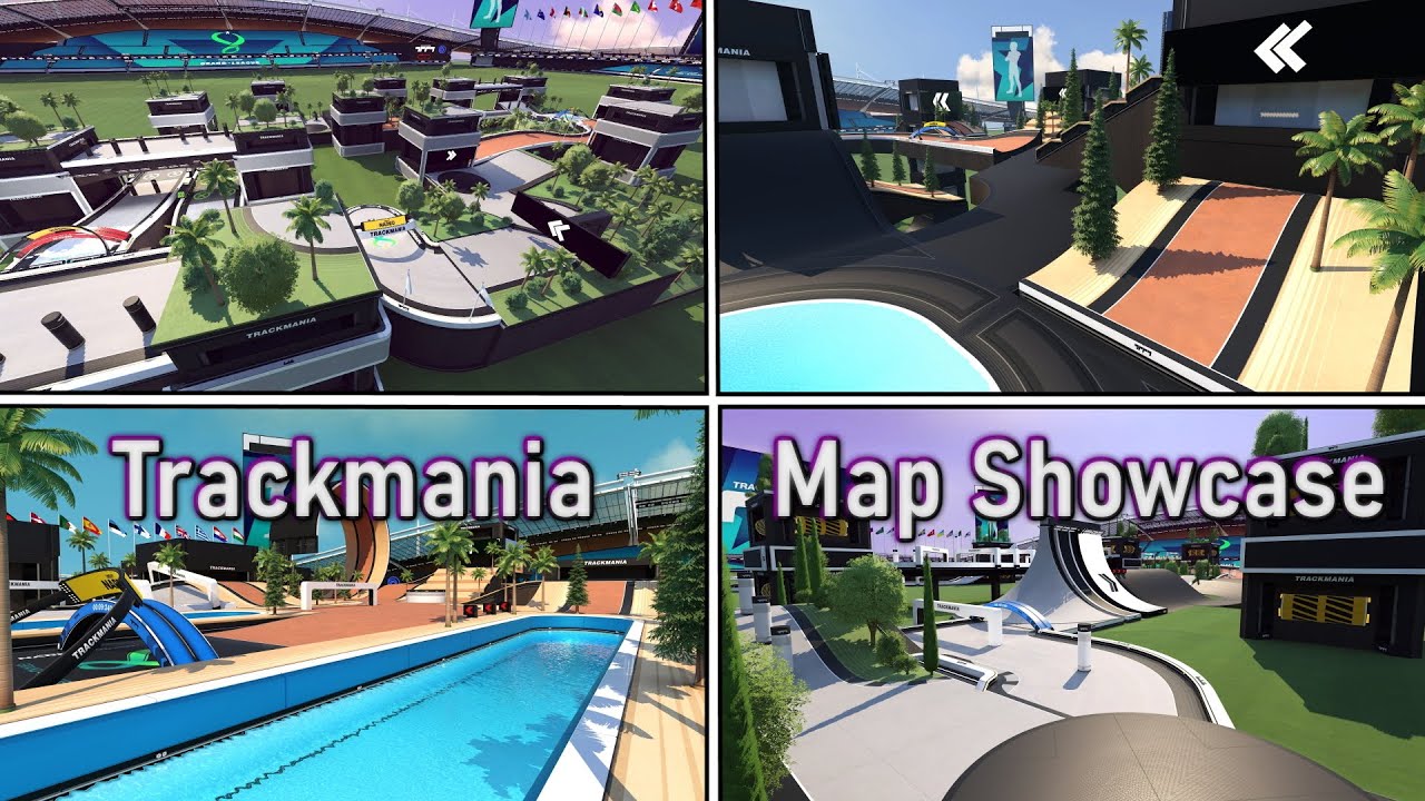 Trackmania Map Showcase | Transitional Shorts 1-15 - YouTube