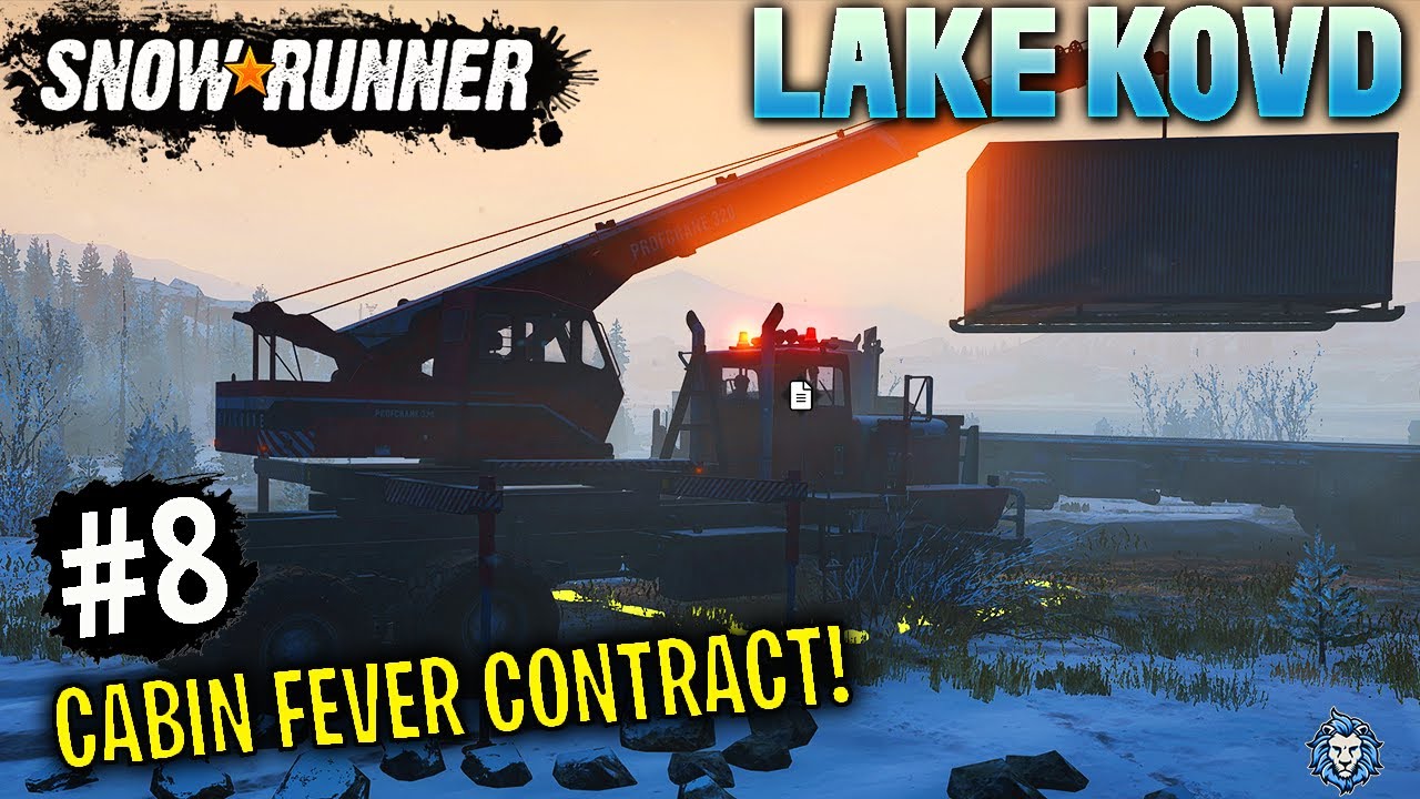 SnowRunner | Cabin Fever | LAKE KOVD GAMEPLAY #8 | PS4 | Delta Gaming. - YouTube
