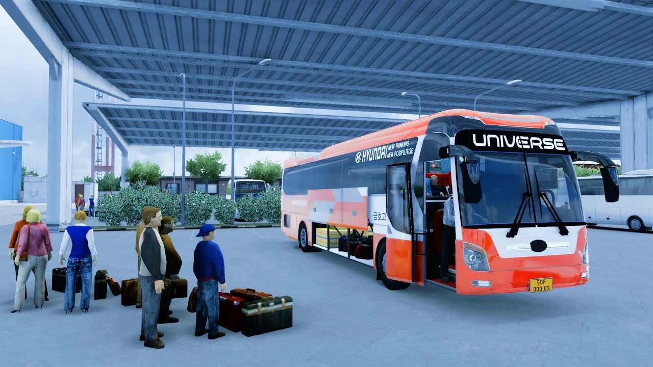 [THACO UNIVERSE 2015] Xe ghế ngồi 47 chỗ KUMHO SAMCO Khám phá Map Nông ...