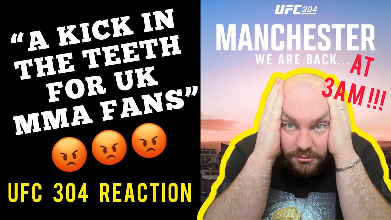 UFC 304 Manchester Reaction 😡 “WHAT’S THE POINT?!” | 🕒 3am Main Card ...