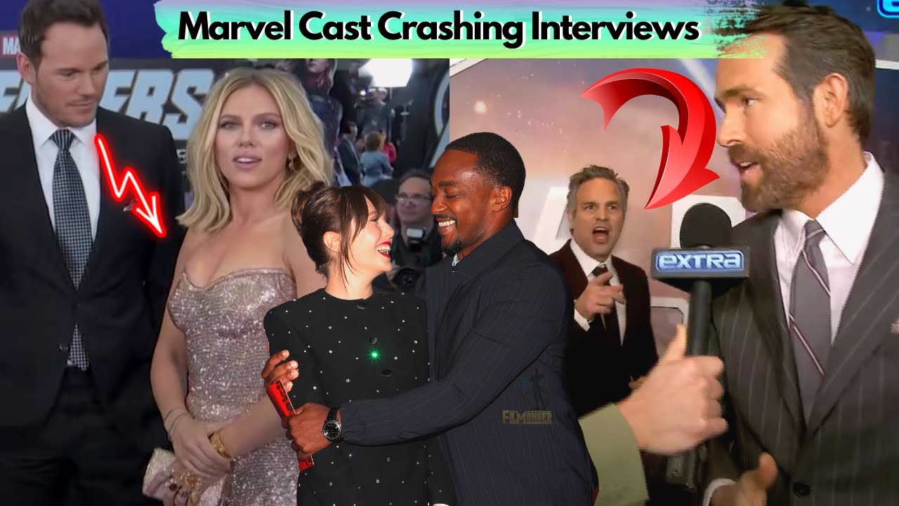 Marvel Cast Crashing Interviews Post Endgame | Tom Holland - YouTube