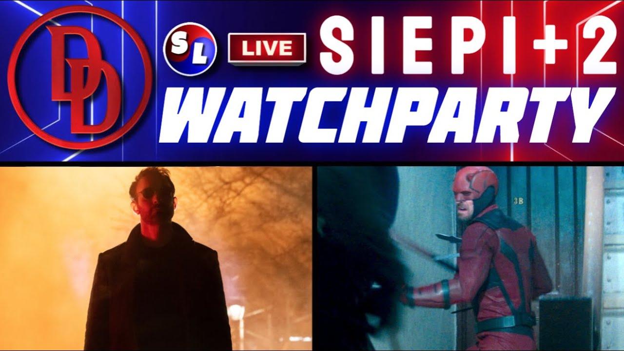 🔴 Daredevil: Born Again S1Ep1+2 WATCHPARTY & REVIEW | The Superlair Ft ...