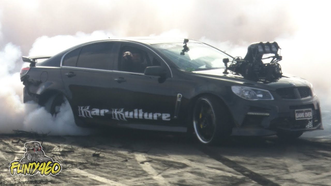 GAME OVER BURNOUT DEMO AT THE FESTIVAL OF SPEED - YouTube