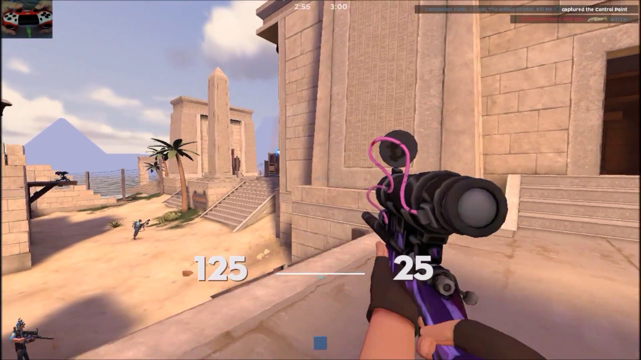 Playing TF2 & L4D2 With the PS4 Gyro control - YouTube