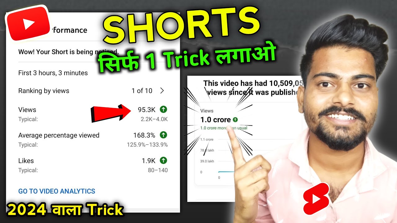 Only 1 Trick लगाओ Shorts 100% Viral 🔥😱 How To Viral Short Video On ...