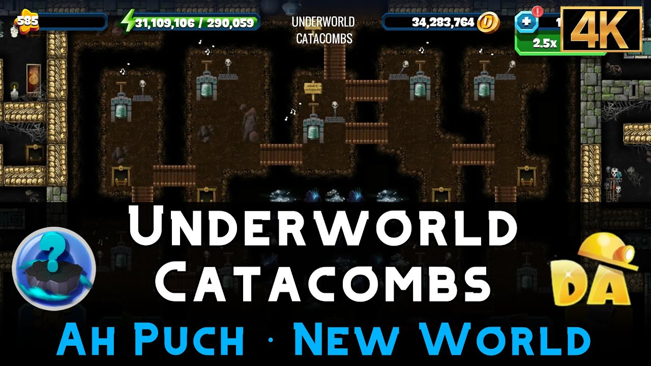 Underworld Catacombs | Ah Puch #15 | Diggy's Adventure - YouTube