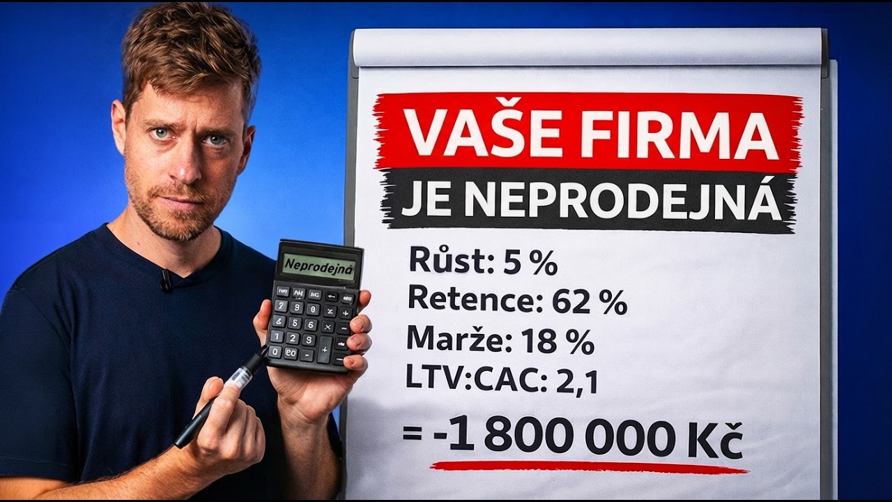 Jak vybudovat a prodat firmu za velký NÁSOBEK? - YouTube