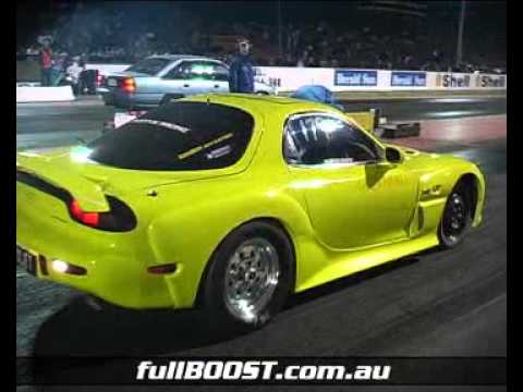 20B Rotary turbo Mazda RX-7 - YouTube