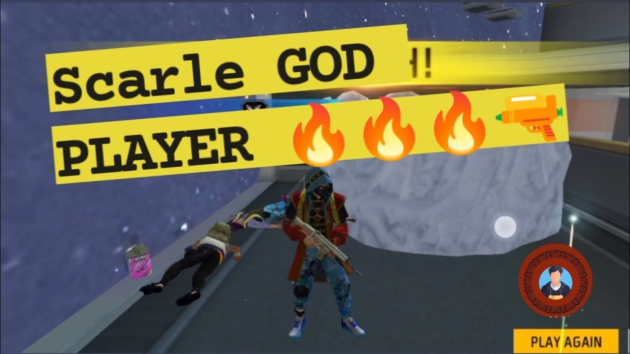 SCARL GOD PLAYER 🔥🔥🔫 FREEFIRE - YouTube