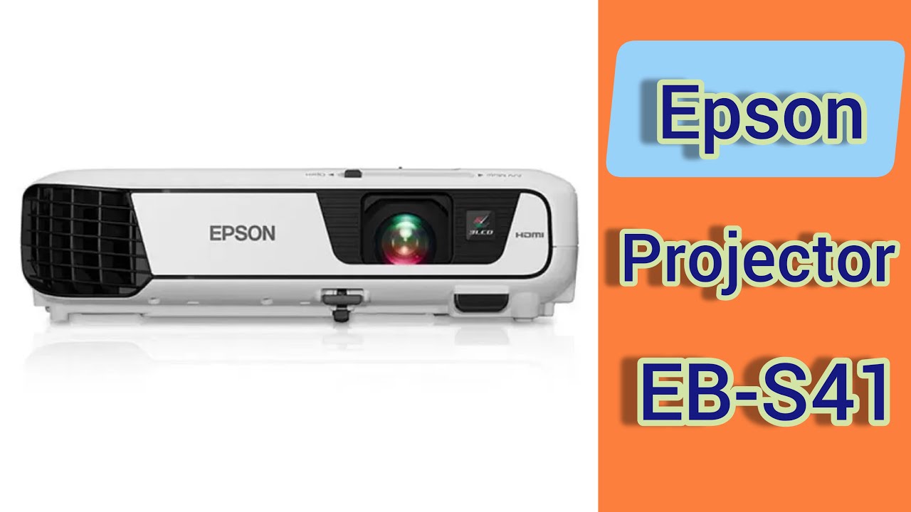 Online tech support | Epson FHD Projector EB-S41 Unboxing 10K hours ...
