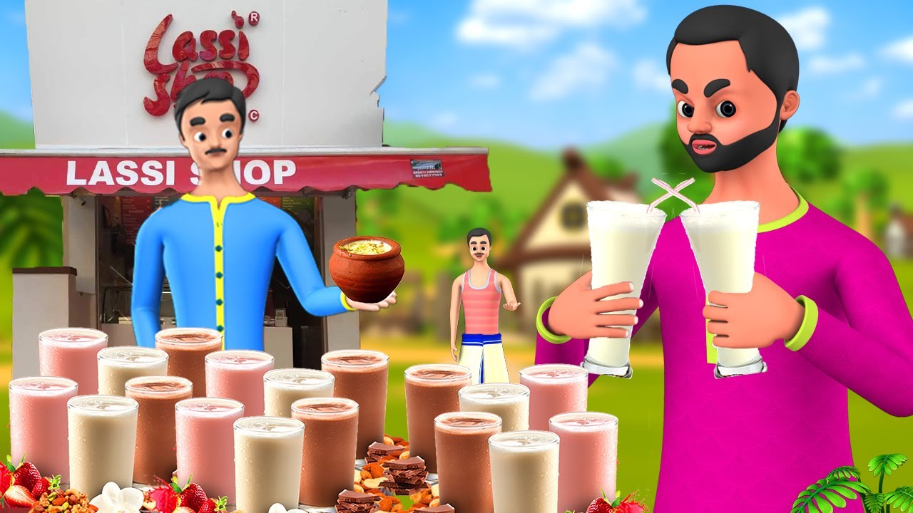 লোভী লাসি বিক্রেতা - Greedy Lassi Seller 3D Bengali Comedy Videos ...
