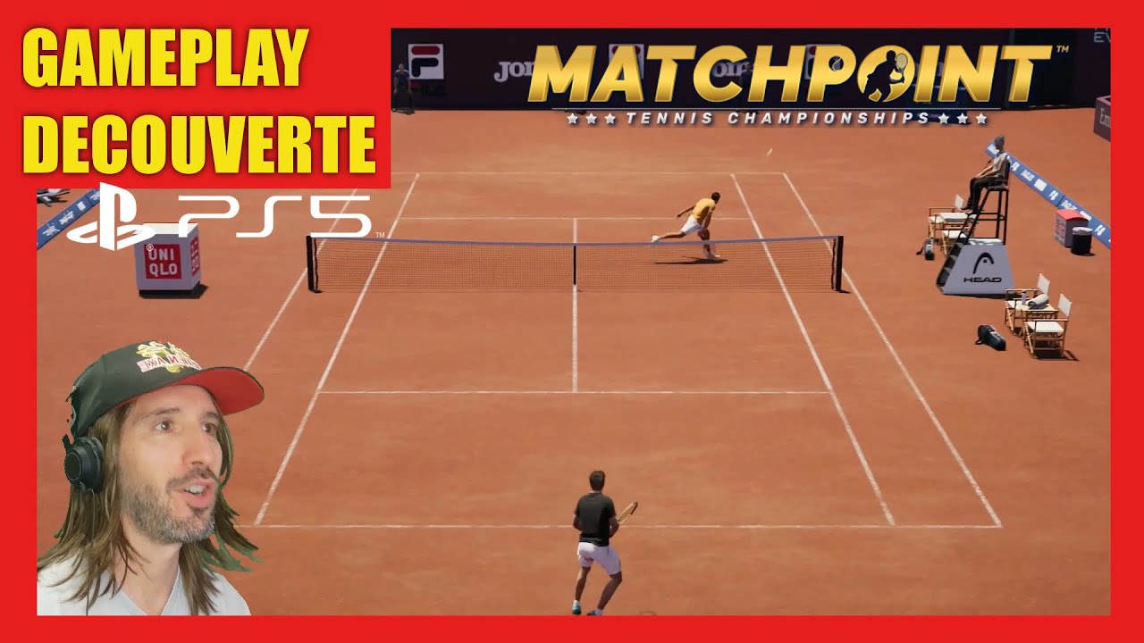 MATCHPOINT PS5 - GAMEPLAY DECOUVERTE (TENNIS CHAMPIONSHIPS) - YouTube
