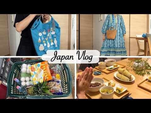 housewife's shopping haul | goodies from Ikea, a cotton dress, and a shopping bag