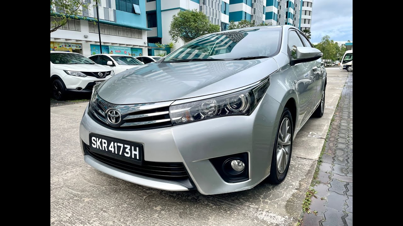 Toyota Corolla Altis 1.6L Export (2015) - YouTube