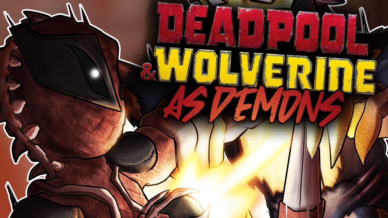 Drawing DEADPOOL & WOLVERINE As DEMONS (Lore + Speedpaint) - YouTube