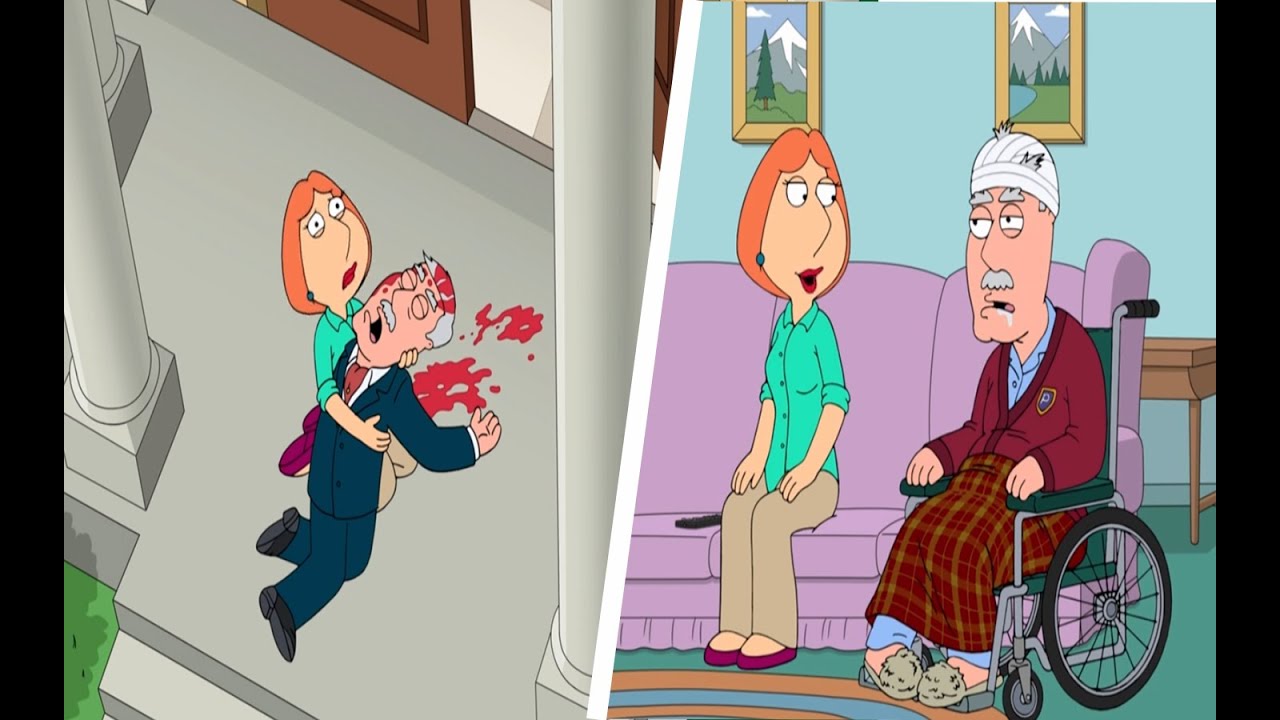 Carter Schmidt gets memory loss because Lois shoots hem in the head ...