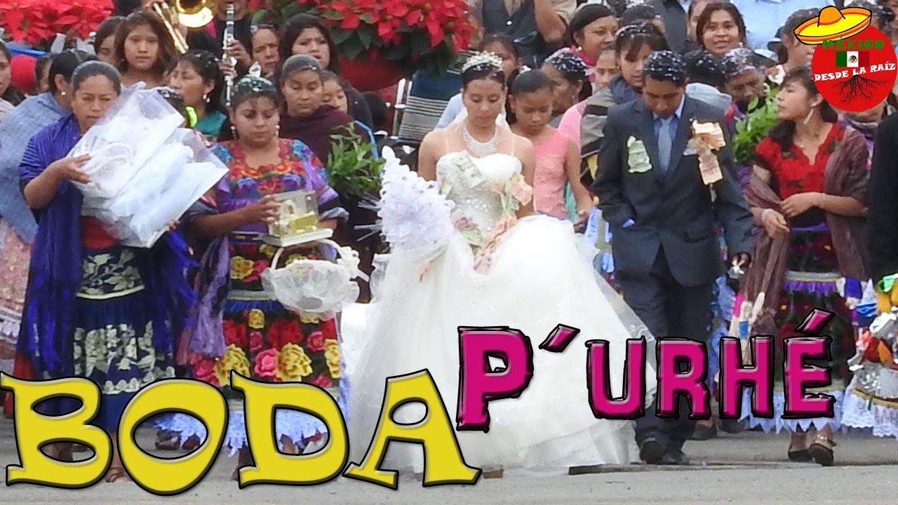 NOS INVITARON A UNA BODA MEXICANA PURÉPECHA - YouTube