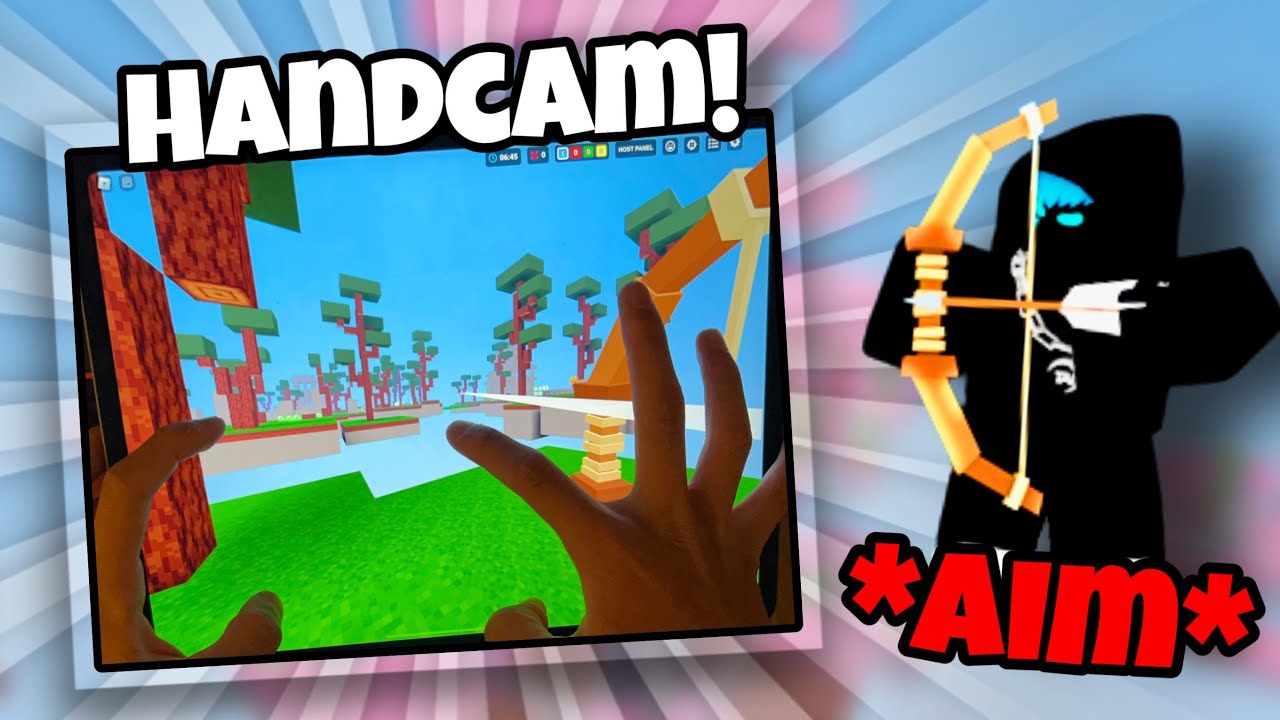 Watch and Learn MOBILE TanqR AIM in Roblox Bedwars… (Handcam) - YouTube