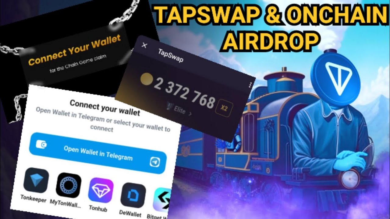 Latest UPDATES From Tapswap And OnChain || Airdrop Updates - YouTube