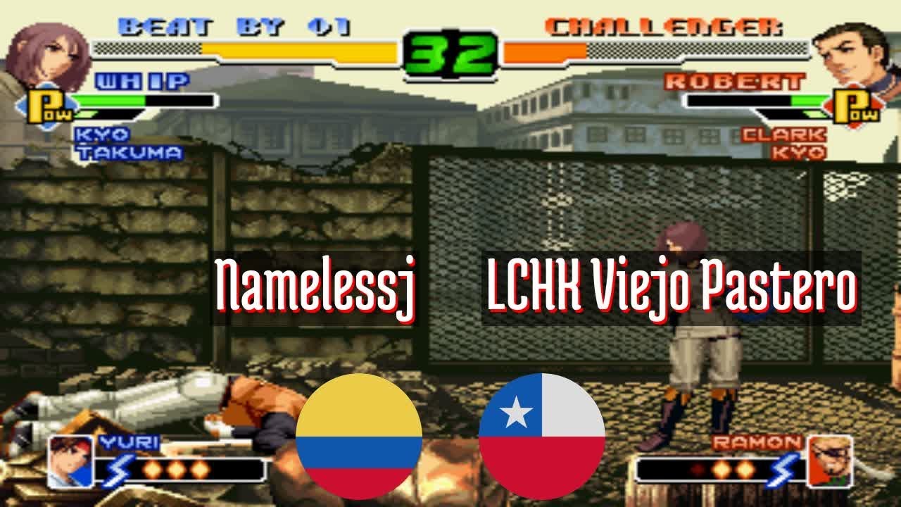 FT5 @kof2000: Namelessj (CO) vs LCHK Viejo Pastero (CL) [King of ...