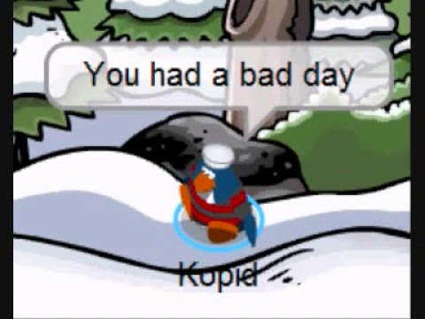 Bad Day - Club Penguin - YouTube