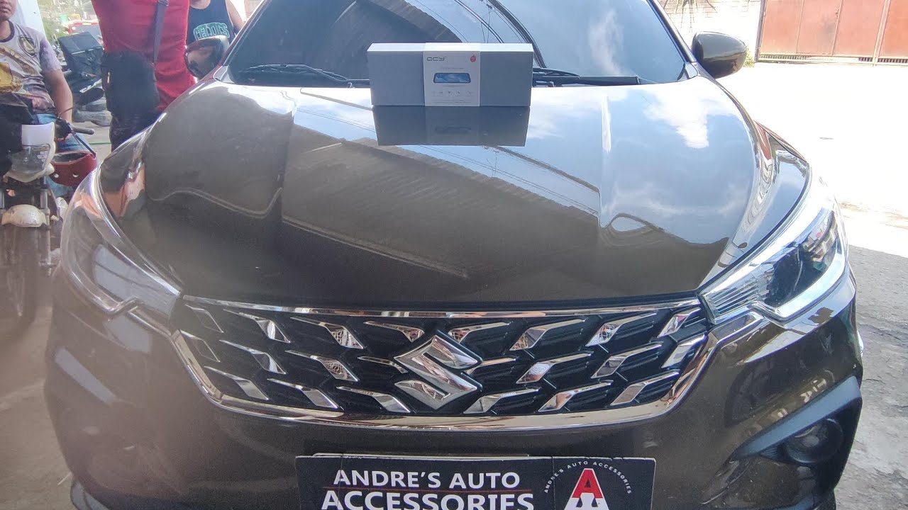 QCY's F24 4K + 1080P Dashcam 9.66 Inches Fullscreen on Suzuki Ertiga 💯👌 ...