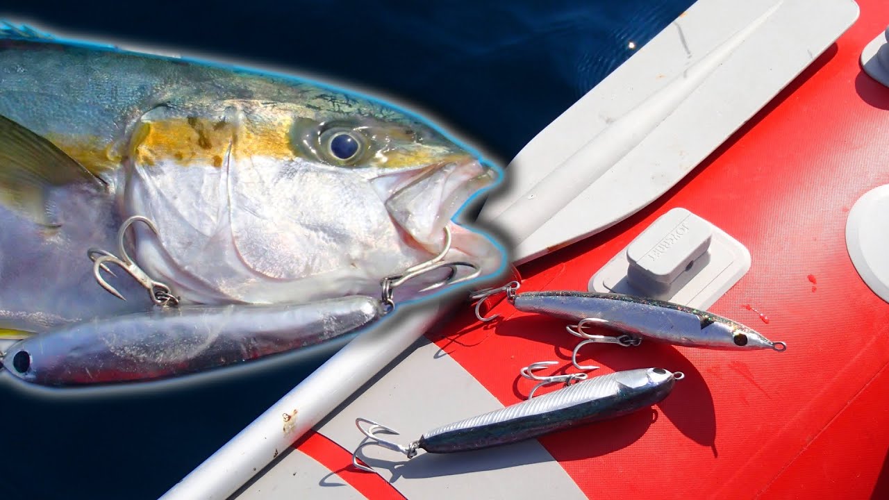 Mancing Casting dengan perahu karet di Laut Jepang - YouTube