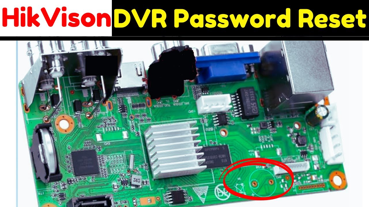 How to Reset Hikvision DVR Password 2024| Hikvision DVR Password Reset ...