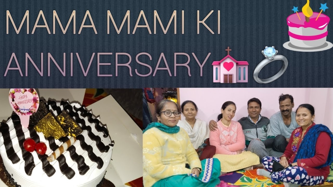 #10 MAMA MAMI KI ANNIVERSARY💒💍 #vlog #keepsupporting #keepgoing # ...