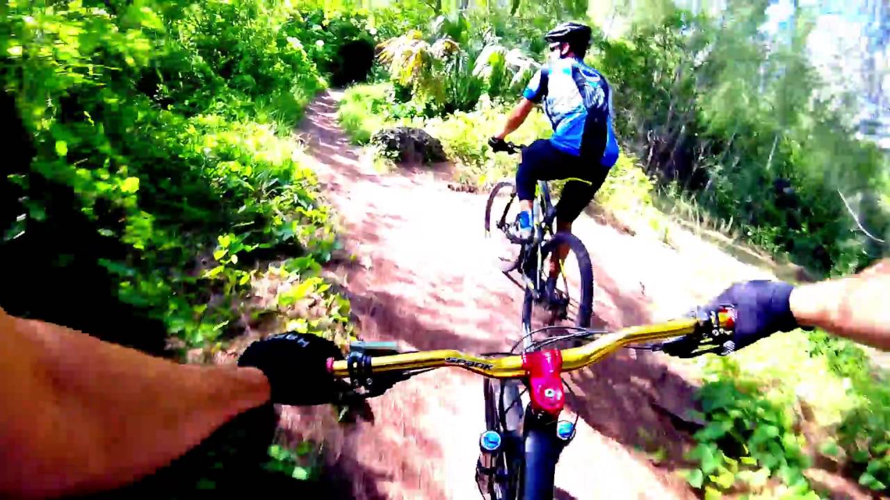 June 2016 Mountain Biking Amelia Earhart Park Trails Hialeah FL - YouTube