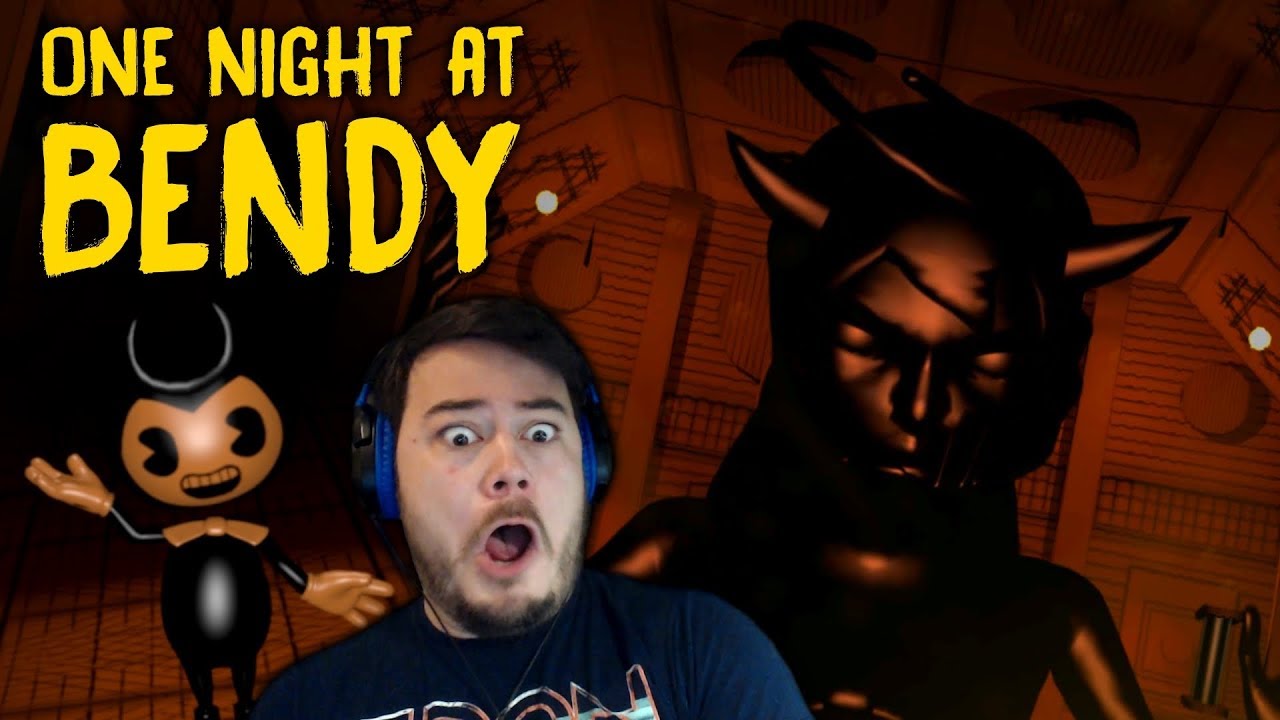 BENDY RETURNS... IN A FNAF GAME?! | One Night at Bendy - YouTube
