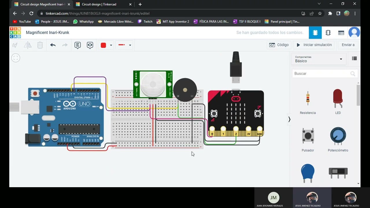 Integración de un circuito con placa de Arduino, para una casa ...