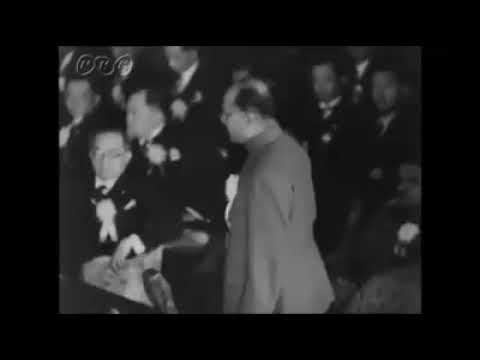 japanies p m tojo welcomming to netaji subhashchandra bos - YouTube