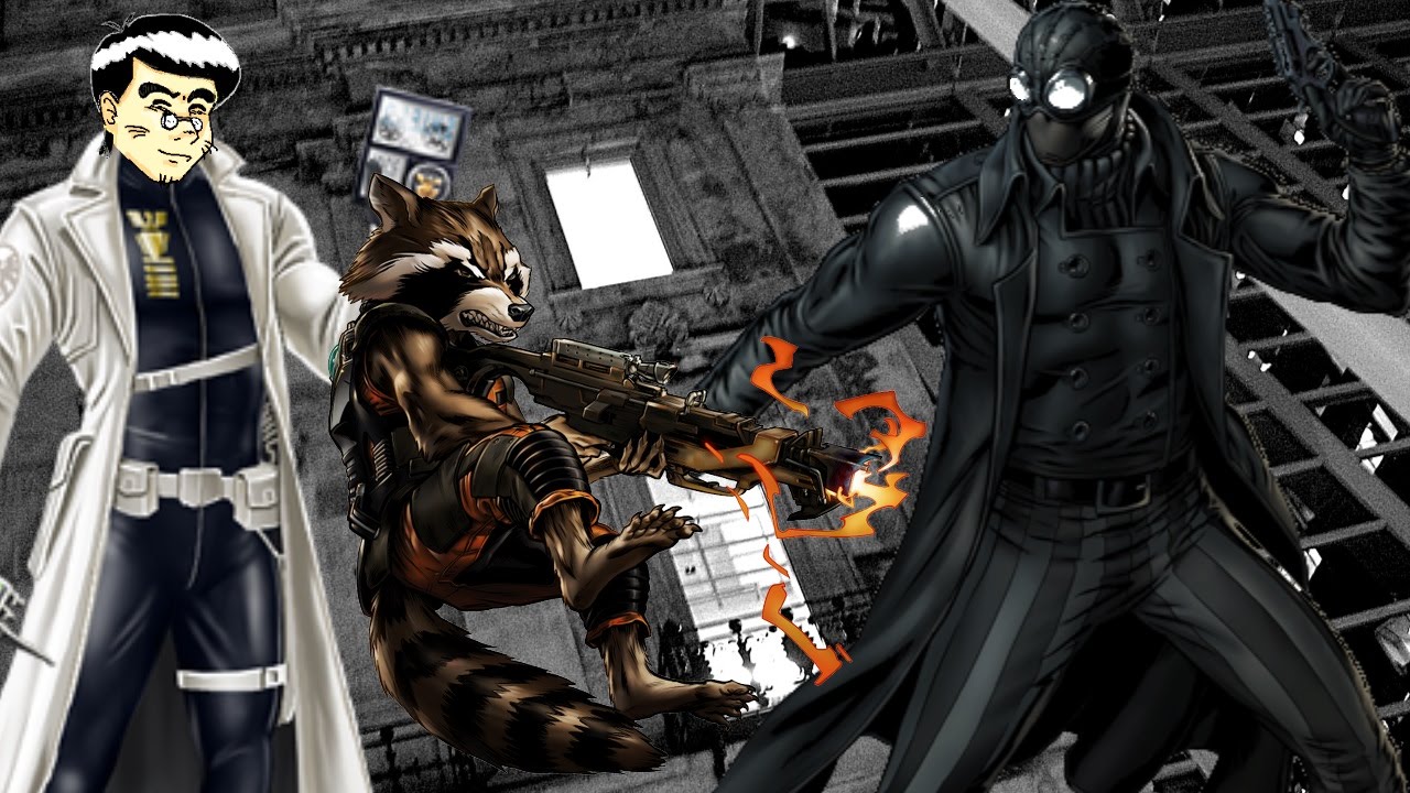 PVP 27: ROCKET RACCOON + SPIDER-MAN NOIR (Adamantium League) Marvel ...