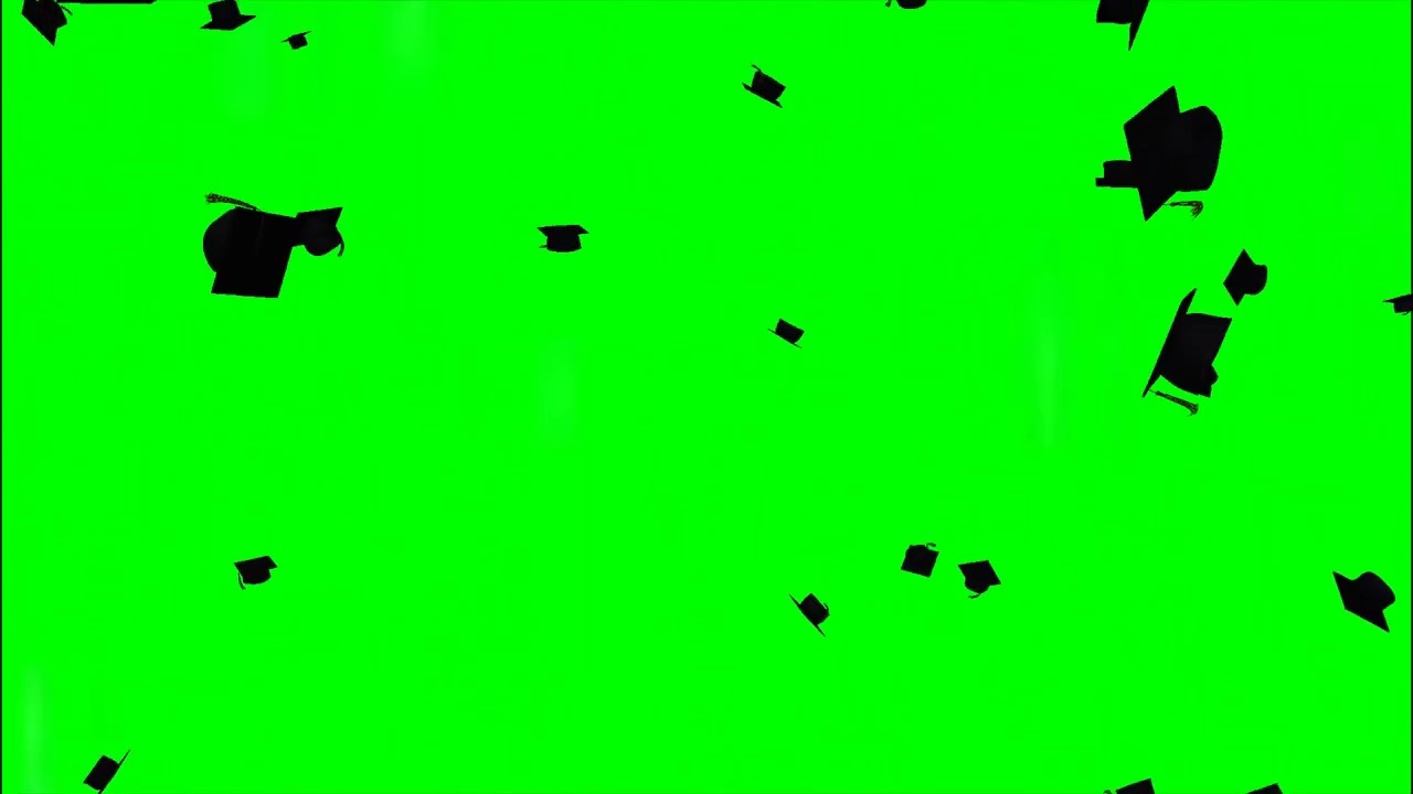 #42 | Graduation Hats - Green Screen | T G S A - YouTube