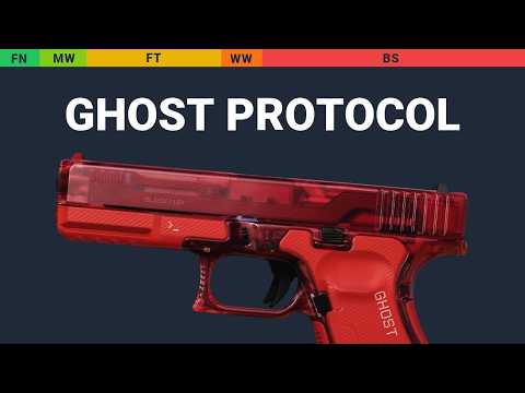 Glock-18 Ghost Protocol - Skin Float And Wear Preview