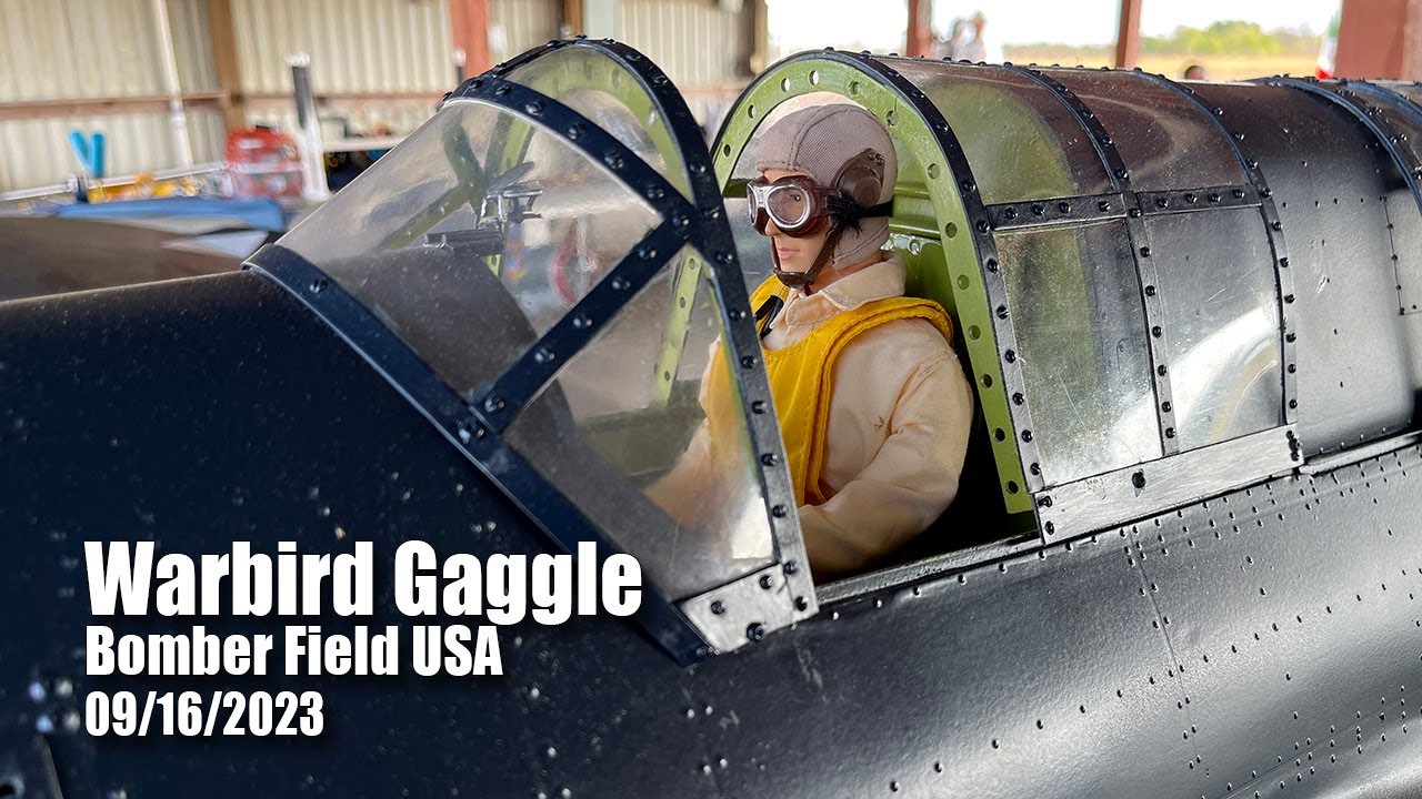 Warbird Gaggle 2023 / Bomber Field USA - YouTube