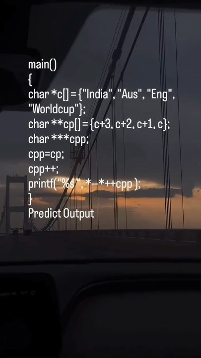 Predict Output| #code #program #practice #logic #math #cprogramming #clanguage ...